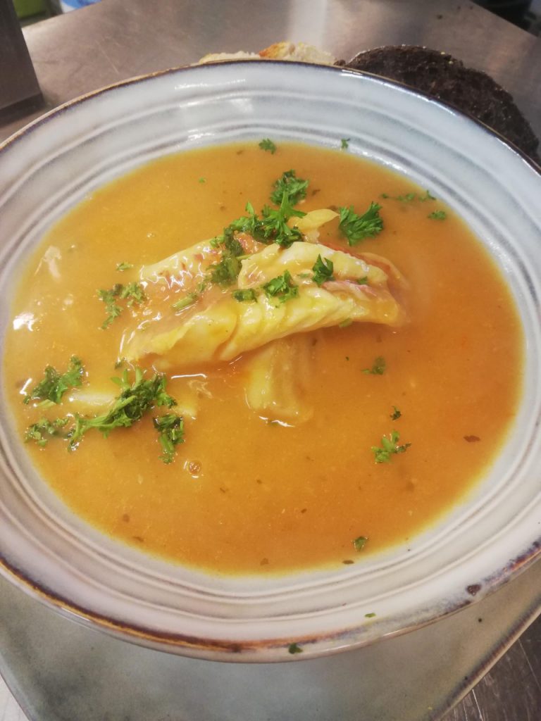 vissoep – eetcafé De Visserman